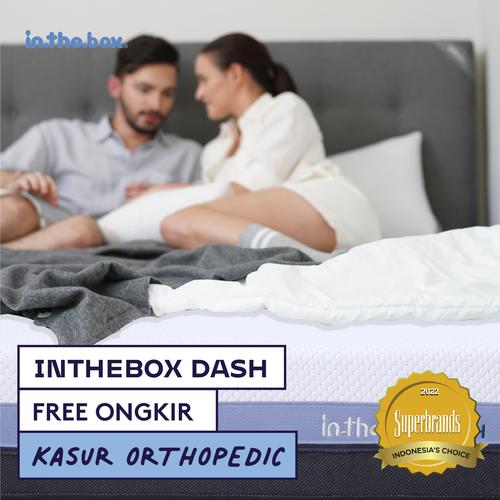 Promo Kasur Spring Bed Orthopedic IN THE BOX Dash - FREE Bantal ...