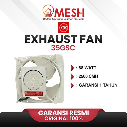 Jual KDK 35GSC Industrial Exhaust Fan 35cm 14 inch/Exhaust KDK/Exhaust ...
