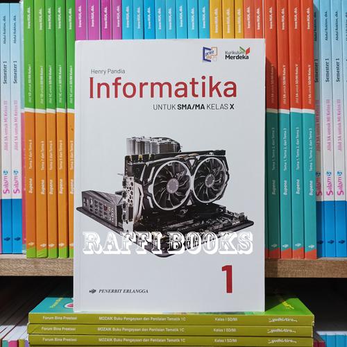 Jual Buku Informatika Kelas 1 / X 10 SMA Kurikulum Merdeka Erlangga ...