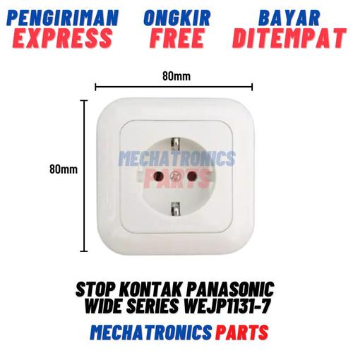 Jual STOP KONTAK PANASONIC WIDE SERIES WEJP1131-7 - Kota Bandung ...