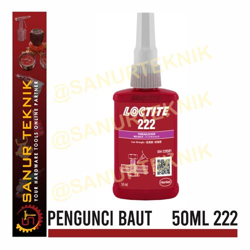 Jual LOCTITE 222 Low Strength Threadlocker / Pengunci Baut 50ml 50 ml ...