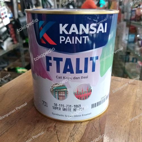 Jual Ftalit kansai paint ( cat kayu & besi ) - super black - Kota ...
