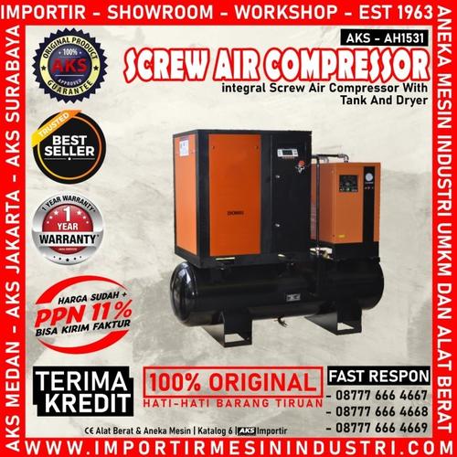 Jual Integral Screw Air Compressor With Dry Kompresor Udara 11 Kw 300 ...