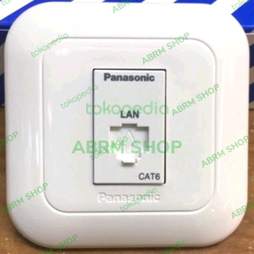 Jual PANASONIC OUTLET DATA RJ45 CAT 6 ROSET RJ45 UTP CAT6 WIDE IB ...