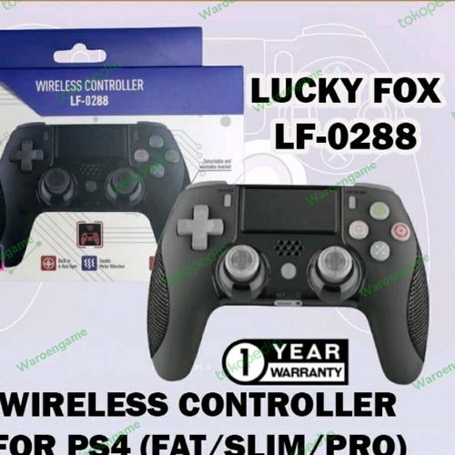 Jual PS4 Slim PS4 Pro Lucky Fox Stick Controller Gamepad LF-0288 Grns 1 ...