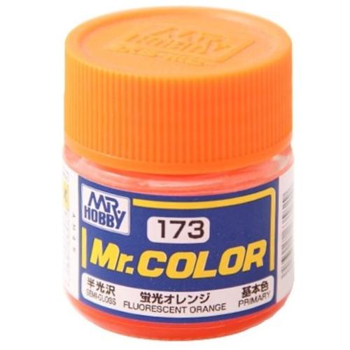 Jual Mr.Color Fluorescent Orange C173 cat lacquer airbrush model kit ...