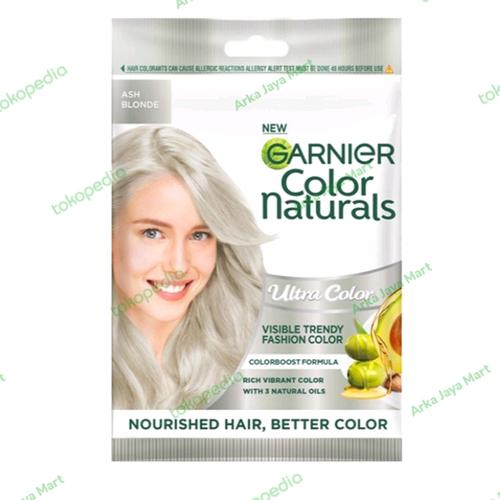 Jual GARNIER Color Naturals Ultra Color Ash Blonde Sachet 30 ml - Kota ...