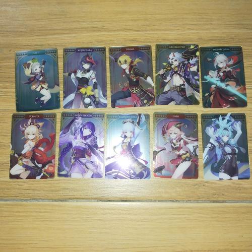 Jual BANDAI GENSHIN IMPACT METAL CARD SATUAN character - sayu - Kota ...