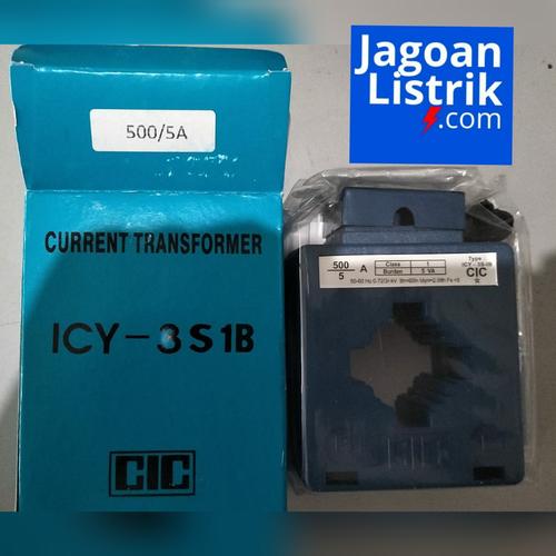 Jual Current Transformer CT ICY-3S-1B rasio 500/5A CIC ICY3S 1B - Kota ...