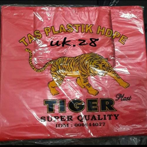 Jual kantong plastik hd Tiger UK.28 merah - Jakarta Timur - Cahaya ...