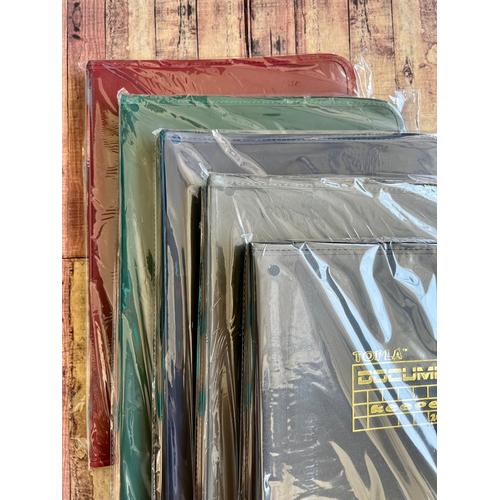 Jual Map Ijazah Resleting Kulit Anti Air Isi 40 Lbr - Dokumen Keeper ...