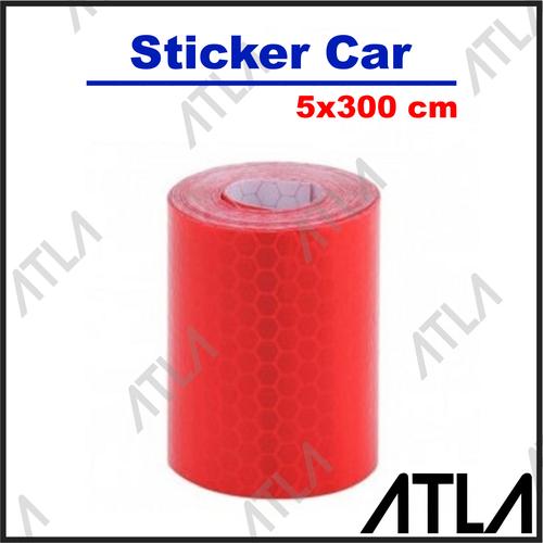 Jual Nano Car Reflective Sticker Tape Stiker Reflektif Peringatan Mobil ...
