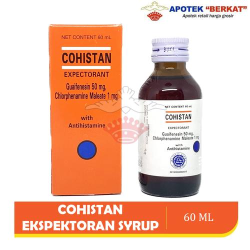 Jual Cohistan Expectorant / obat batuk / obat pilek / batuk berdahak ...