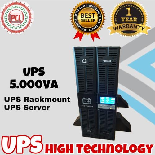 Jual UPS Rackmount 5Kva Smart UPS Server 5000va UPS Online Bergaransi ...