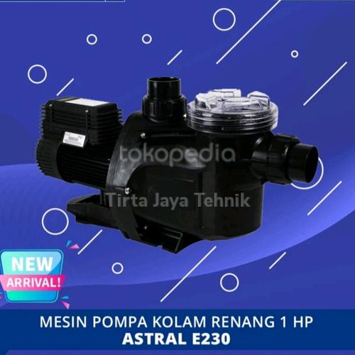 Jual Mesin Pompa Kolam Renang ASTRAL 1.00 HP E230 E-Series Pool & Spa ...