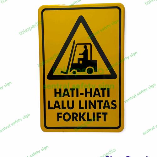 Jual Rambu Forklift 60cm x 40cm - Jakarta Barat - SENTRAL SAFETY SIGN ...