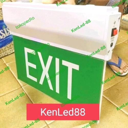 Jual Lampu Emergency EXIT Gantung/Exit Lamp Emergency VITALITE Panah ...