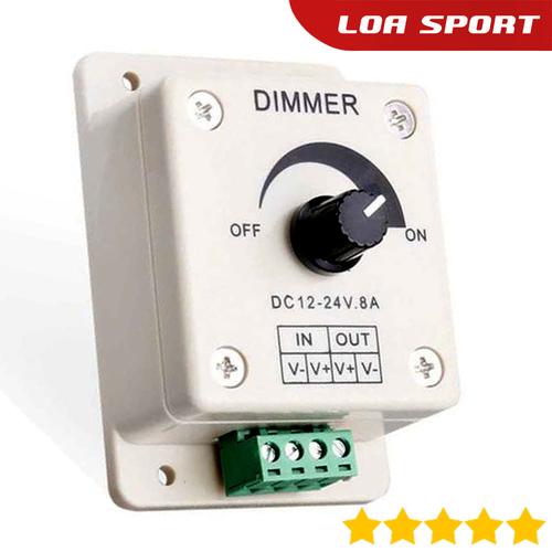 Jual Saklar Dimmer LED DC 12-24V 8A Controller Pengatur Cahaya Terang ...
