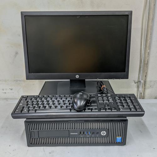 Jual Paket Komputer Build-Up HP Core i5-4570 Gen4 Monitor 19" Inch Key ...