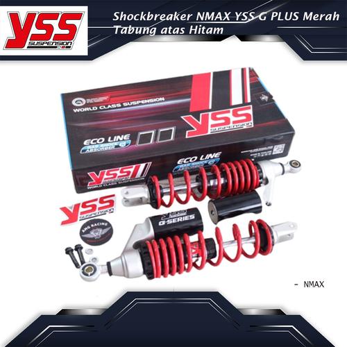 Jual Shockbreaker NMAX YSS G PLUS Merah Tabung atas Hitam - Kota Palembang - Planet One Shop ...