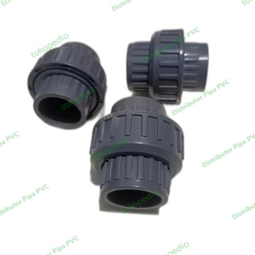 Jual Union PVC WaterMur PVC 3/4 inch Union Watermor Sambungan Pipa PVC ...