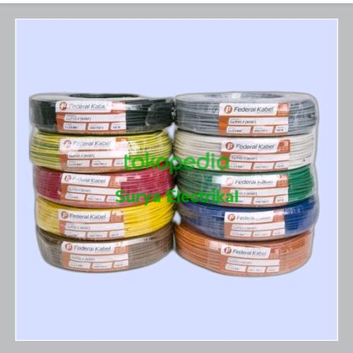 Jual KABEL FEDERAL NYAF 1X1 MM / kabel nyaf 1mm federal - Jakarta Pusat - Surya Electrical ...