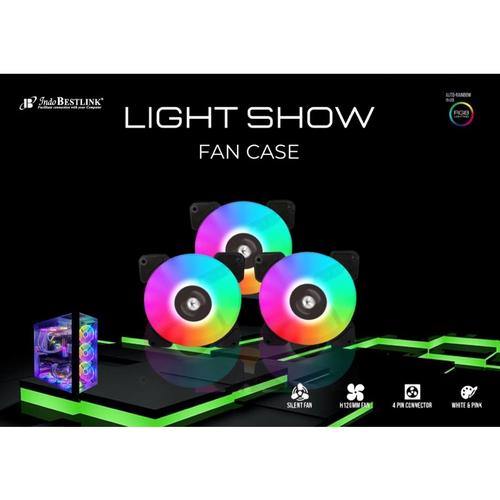 Jual Fan Casing RGB FAN CPU FAN CASING Light show /Fan Case ...