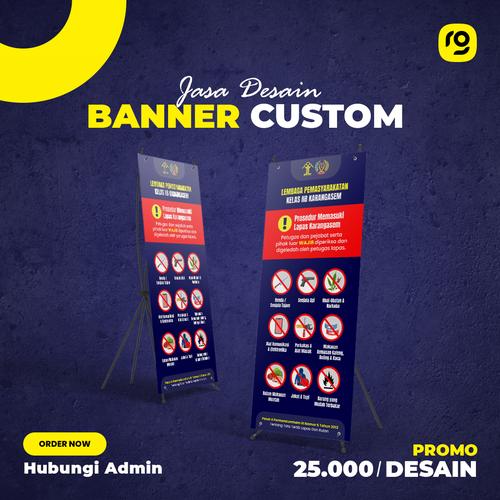 Jual Desain Banner / Spanduk / Baliho / Backdrop Custom - File Editable ...