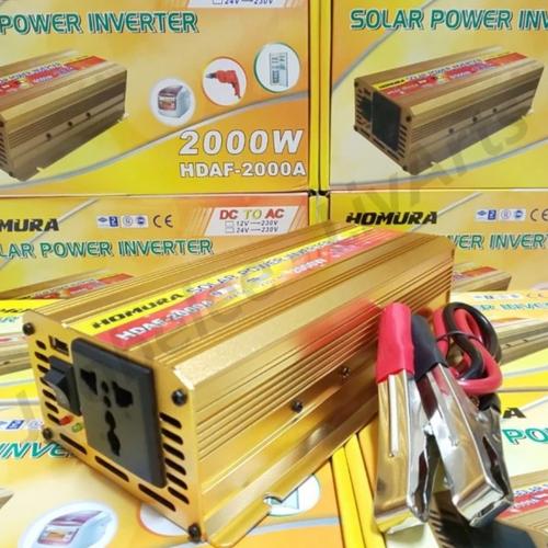 Jual Power Inverter 2000 Watt/2000W DC12V/AC220V Ubah Arus Listrik DC ...