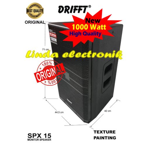 Jual speaker pasif drift spx 15 drift spx15 2bh 15'' 1000 watt original ...