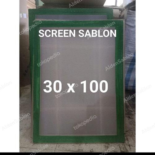 Jual SCREEN SABLON Uk.30x100 ( Pilih Varian Jenis T- nya ) - T.165 ...