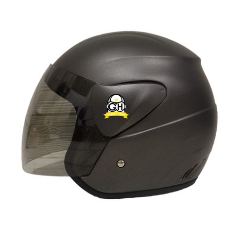 Jual HELM EVOLUTION POLOS GREY DOFF HALF FACE MODEL GM EVO - Kota ...