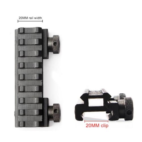 Jual SCOPE EXTENSION 11mm to 20mm ADAPTER RAISER RAIL MOUNT PICATINNY ...