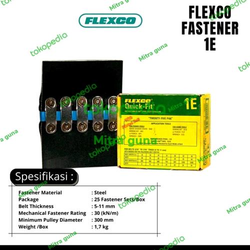 Jual Flexco Quick-Fit 1E Sambungan Conveyor Belt Steel Belt Fastener - Jakarta Barat - Mitra ...