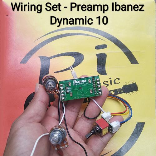 Jual Wiring set Ibanez Dynamic 10 - Preamp Ibanez Dynamic 10 - Kota ...