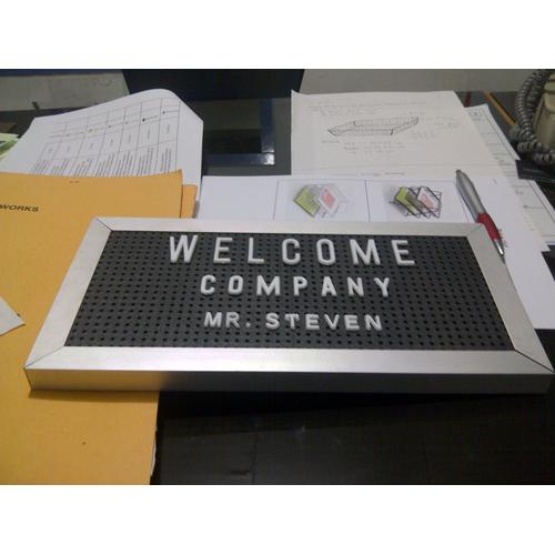 Jual Angka Huruf Simbol tanda titik ukuran 3/4 inch untuk papan ...