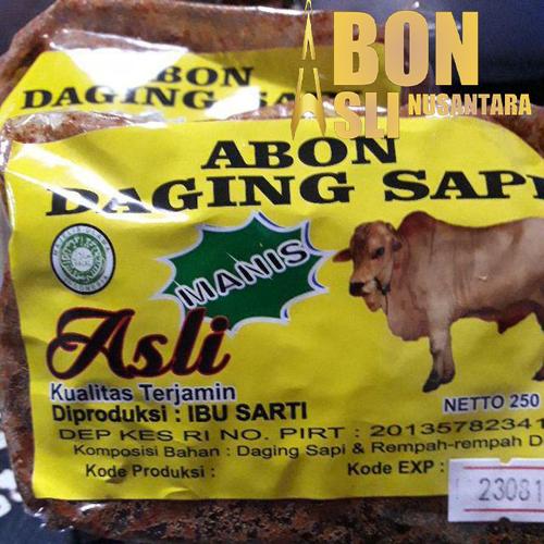 Jual Abon daging sapi asli khas surabaya 250gr / abon sapi manis ibu ...