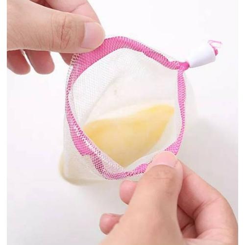 Jual Kantong Jaring Halus Pembuat busa sabun manual / foaming net bath ...