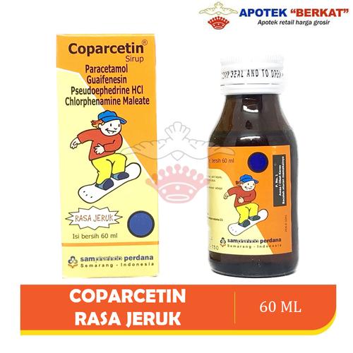 Jual Coparcetin Sirup Rasa Jeruk 60 ml - Obat Demam Batuk Pilek - Kab ...