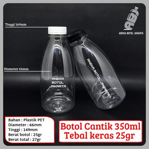 Jual Botol cantik 350ml SN tebal / Botol jus / Botol jelly - Jakarta ...