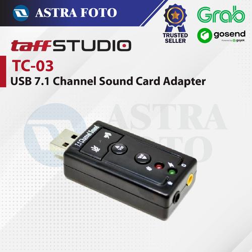 Jual Taffware USB 7.1 Channel Sound Card Adapter - TC-03 - Soundcard ...