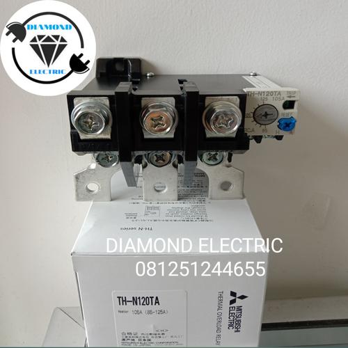 Jual MItsubishi Thermal Overload Relay TH-N120TA 105A 125A / THN 120TA ...