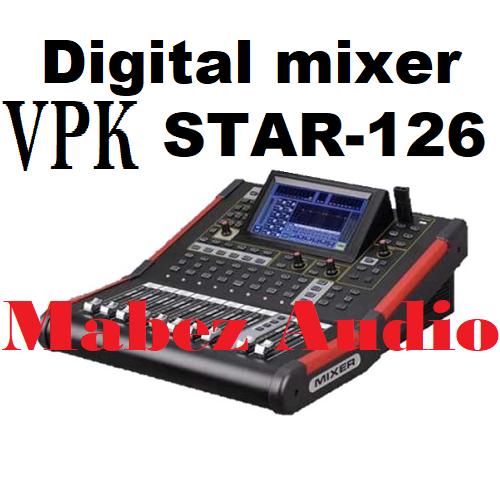 Jual Mixer audio digital vpk star 126 original garansi resmi 12 channel ...
