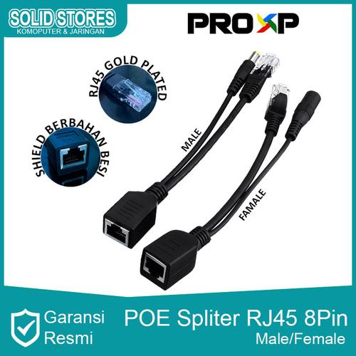 Jual Proxp Poe Splitter / Poe Injector / POE CCTV With Shield - Satu ...