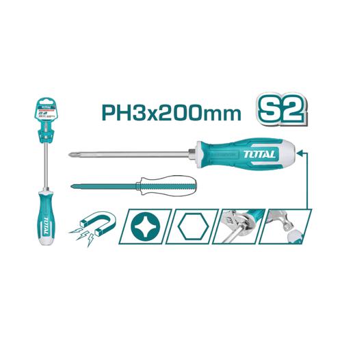 Jual TOTAL OBENG KETOK PLUS / PHILLIPS GO-THROUGH SCREWDRIVER ...