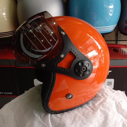 Jual helm half face PILOT AIZO ORIGINAL ALL SIZE - Hitam - Kota ...