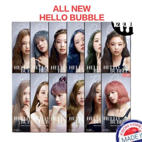 Jual ALL NEW MISE EN SCENE HELLO BUBBLE NEW COLOR DYE HAIR COLOR ...