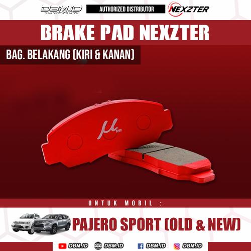 Promo Kampas Rem Belakang Rear 1 Set MU NEXZTER Brake Pad Pads Pajero ...