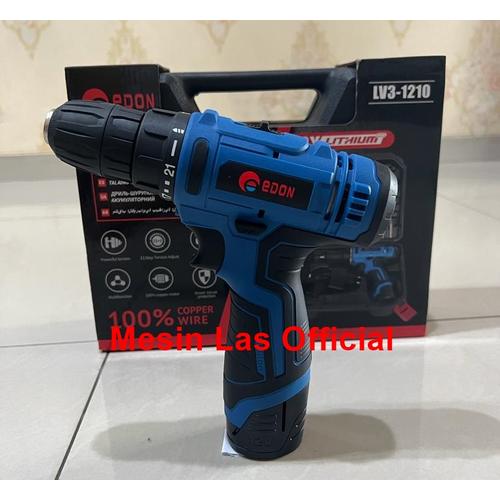 Jual MESIN BOR CORDLESS LV3-1210 EDON Mesin Bor Battray 12V - Jakarta ...