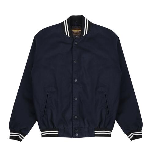 Promo JAKET PRIA - MELTON NAVY BASEBALL JACKET - BOMBER JACKET ...